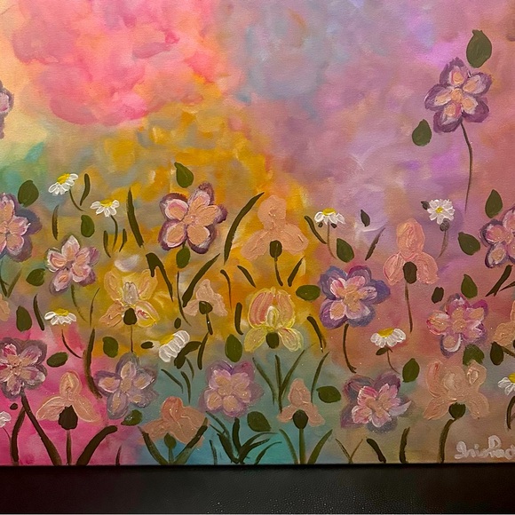 Wall Decor | Original Canvas By Artist Iris Pacheco | Poshmark